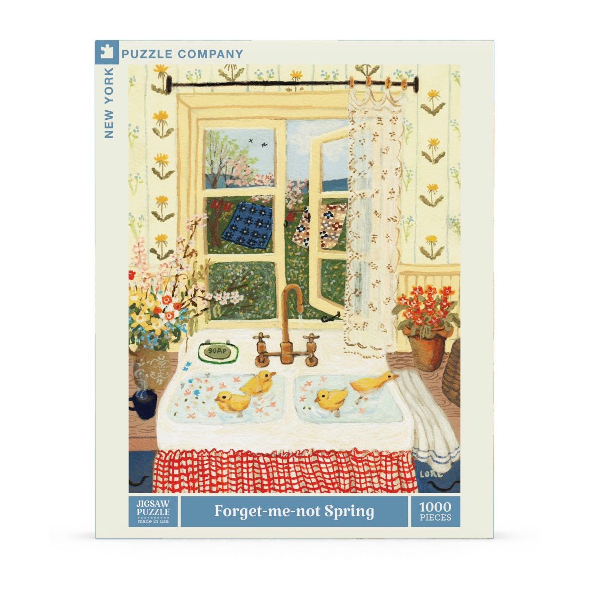 Click here for New York Puzzle Company Forget-me-not Spring 1000... prices