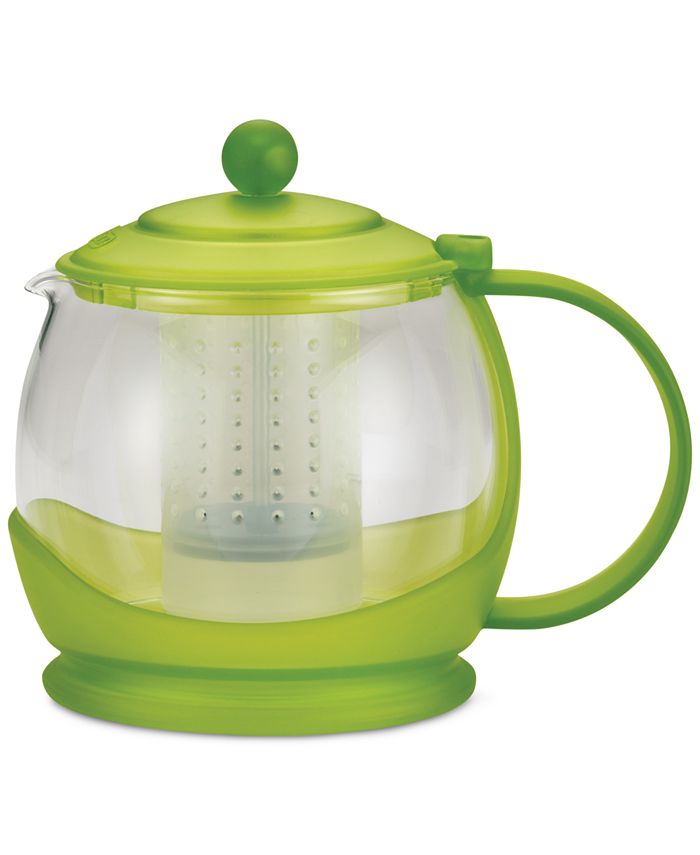 Bonjour Prosperity Glass Teapot - Macy's