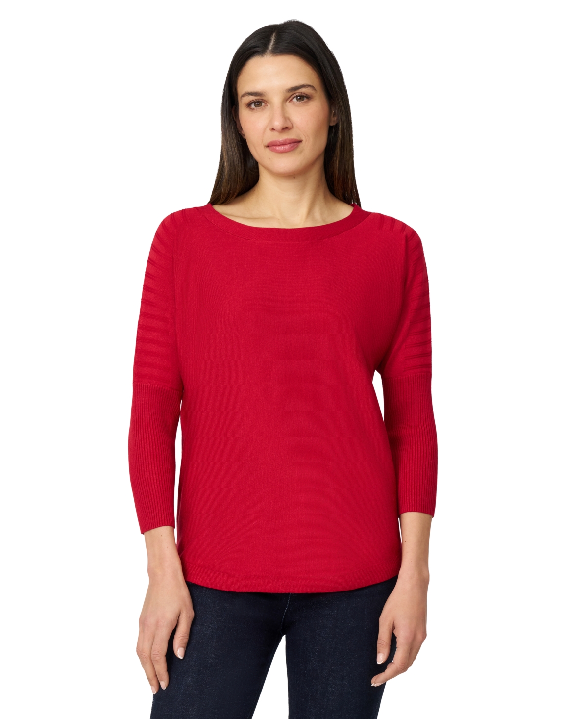 Click here for Melissa Paige Womens Boatneck Button-Back Dolman-S... prices