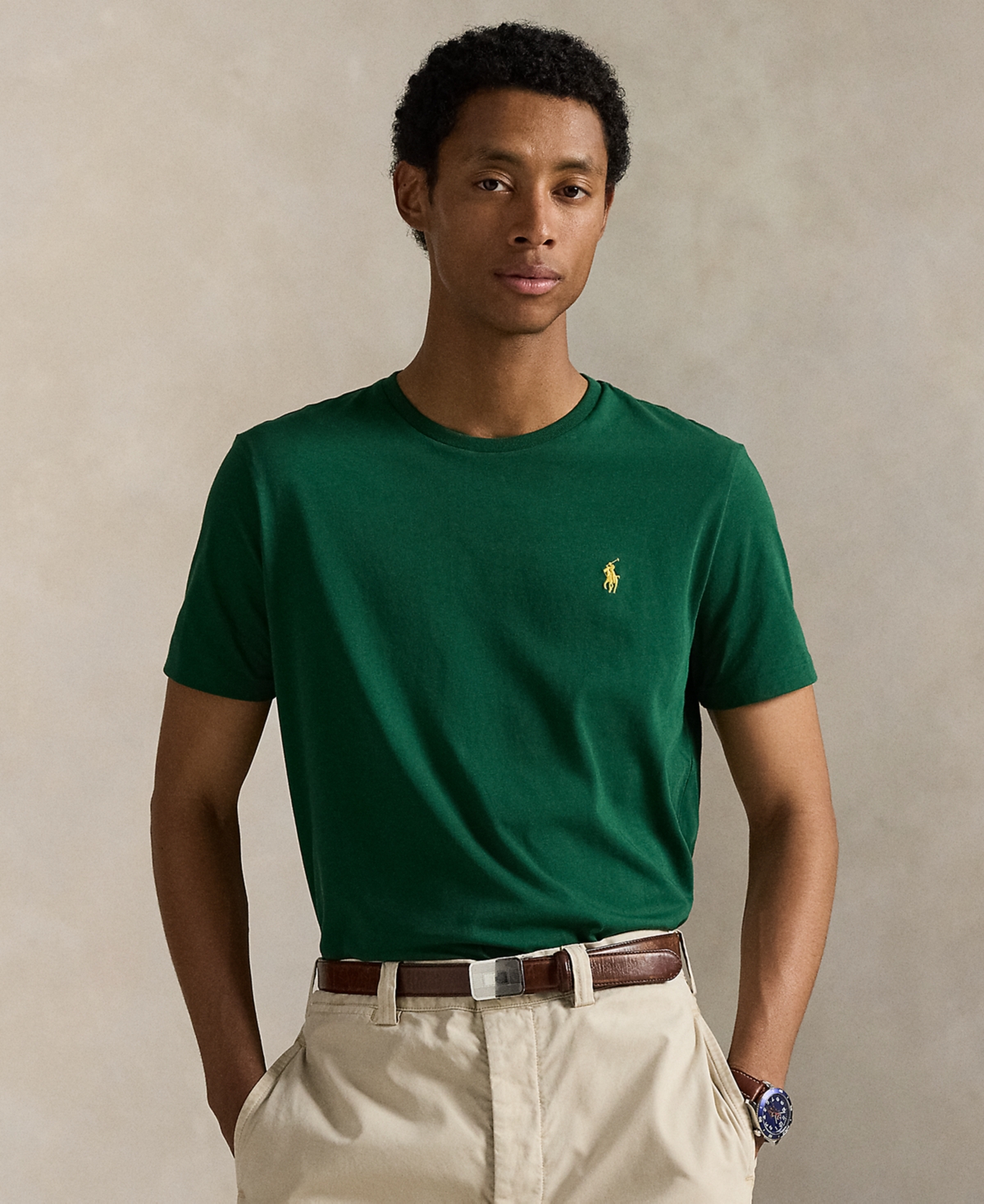 Click here for Polo Ralph Lauren Mens Classic Fit Crew Neck T-Shi... prices
