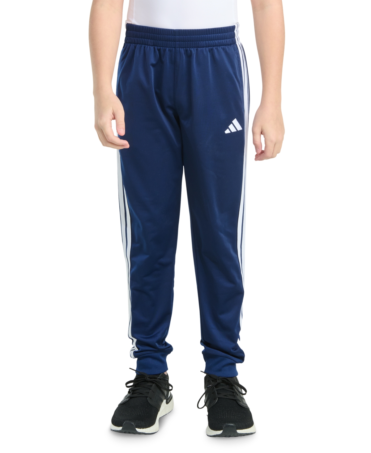 Click here for adidas Big Boys Elastic-Waistband Essential 3-Stri... prices