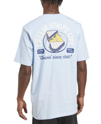 adidas Men's Cheese Life Stripe T-Shirt - Macy's