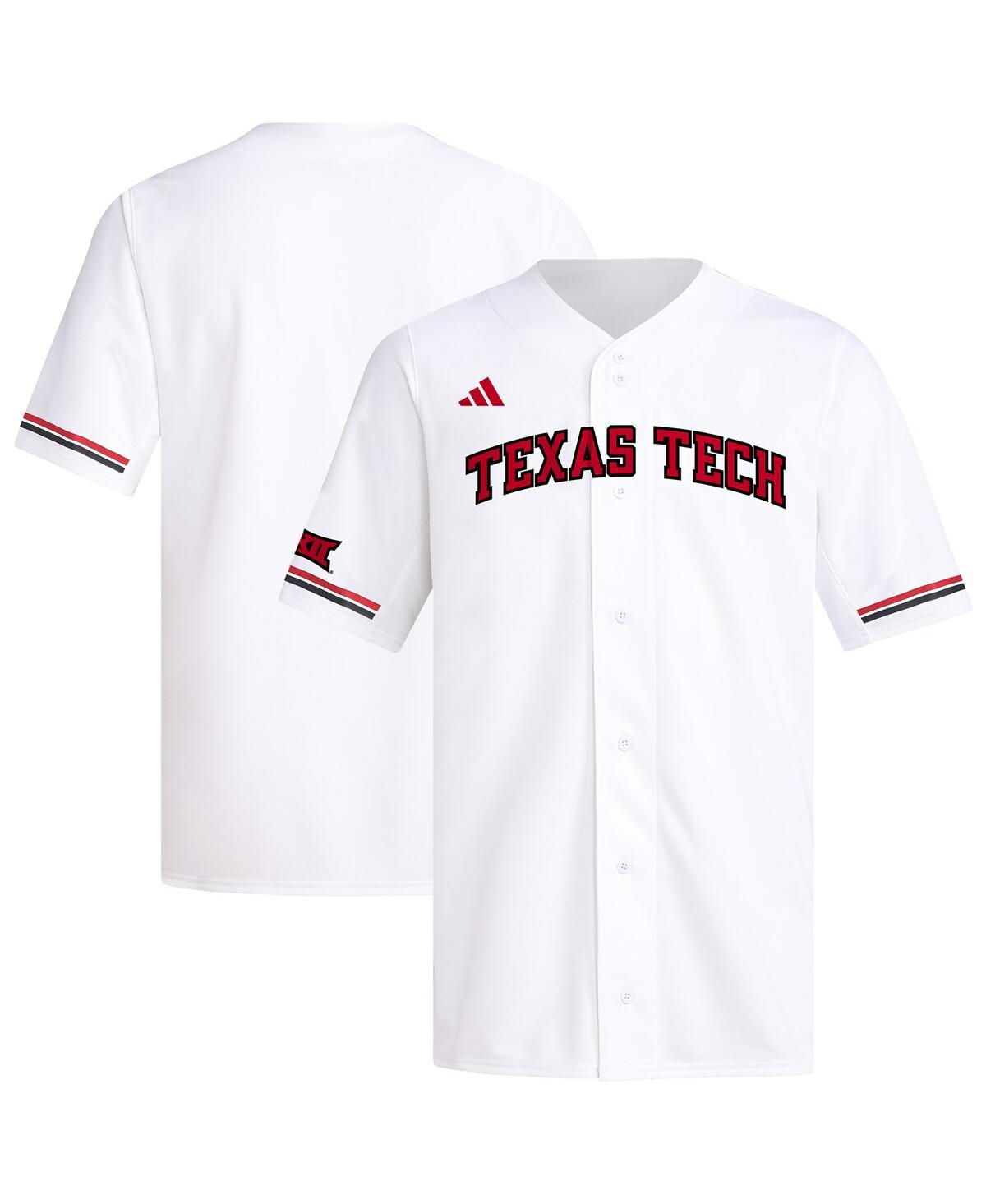 Click here for Adidas Mens White Texas Tech Red Raiders Replica B... prices