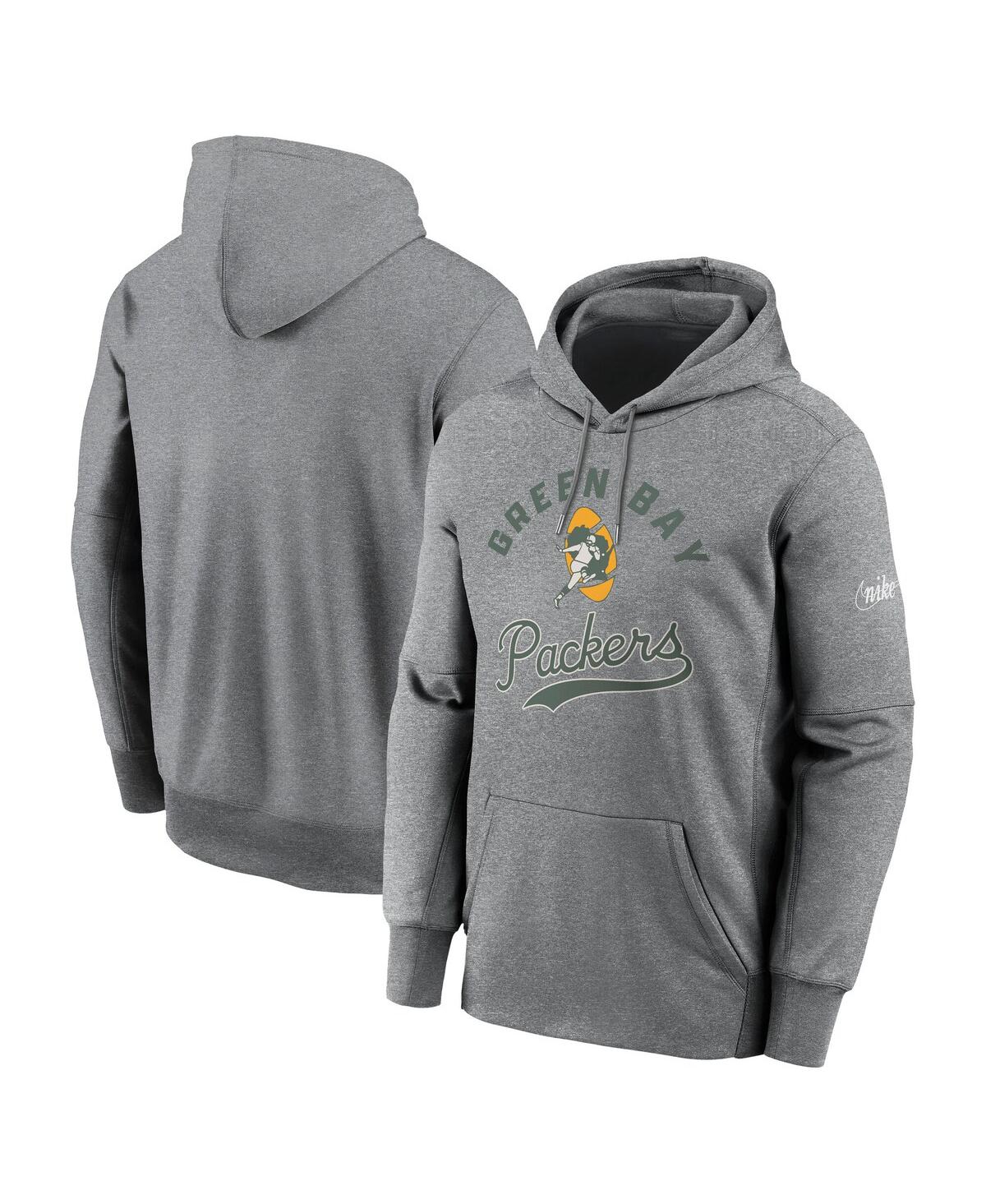 Click here for Nike Mens Heather Gray Green Bay Packers Performan... prices