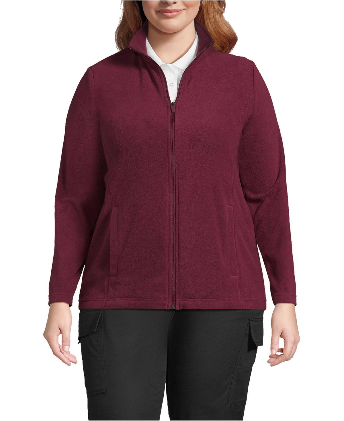 Click here for Lands End Womens Plus Size Thermacheck 100 Fleece... prices