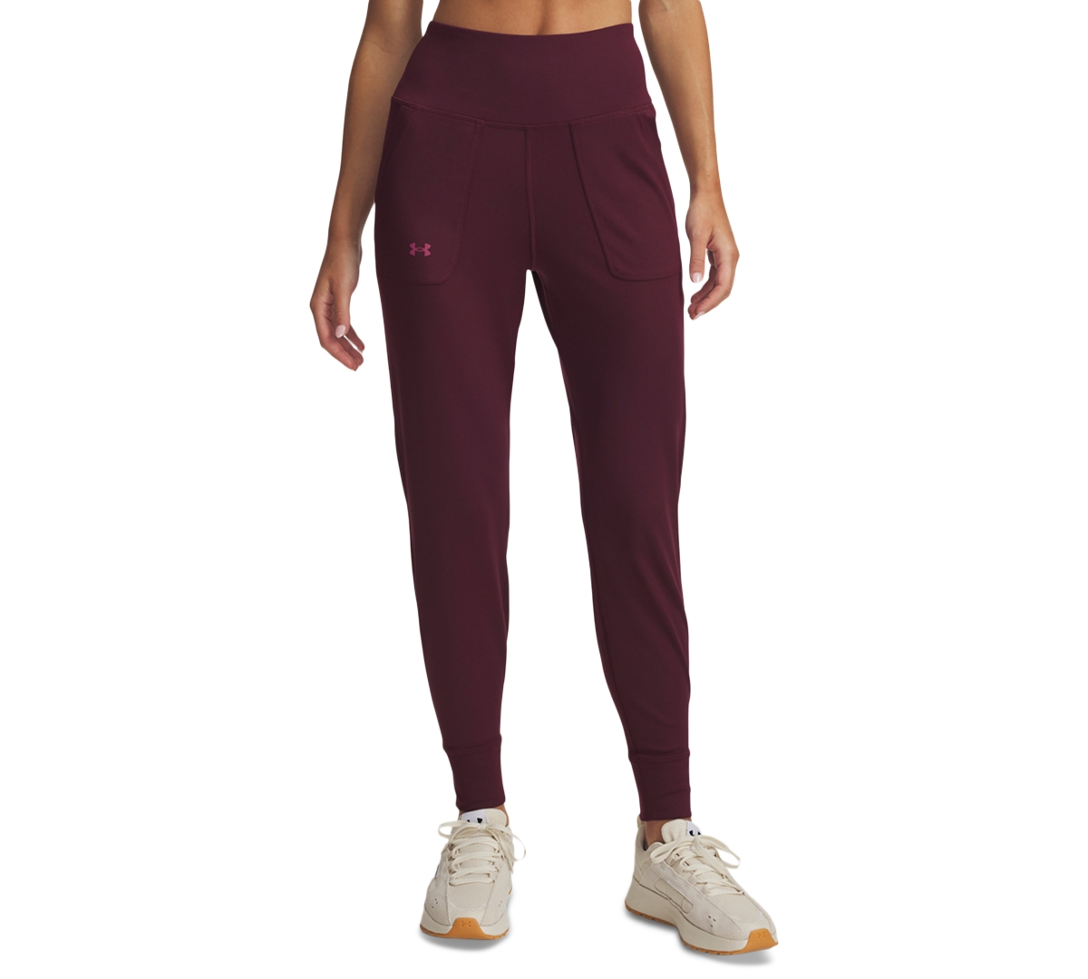 Click here for Under Armour Womens Motion Joggers - Dark Maroon /... prices