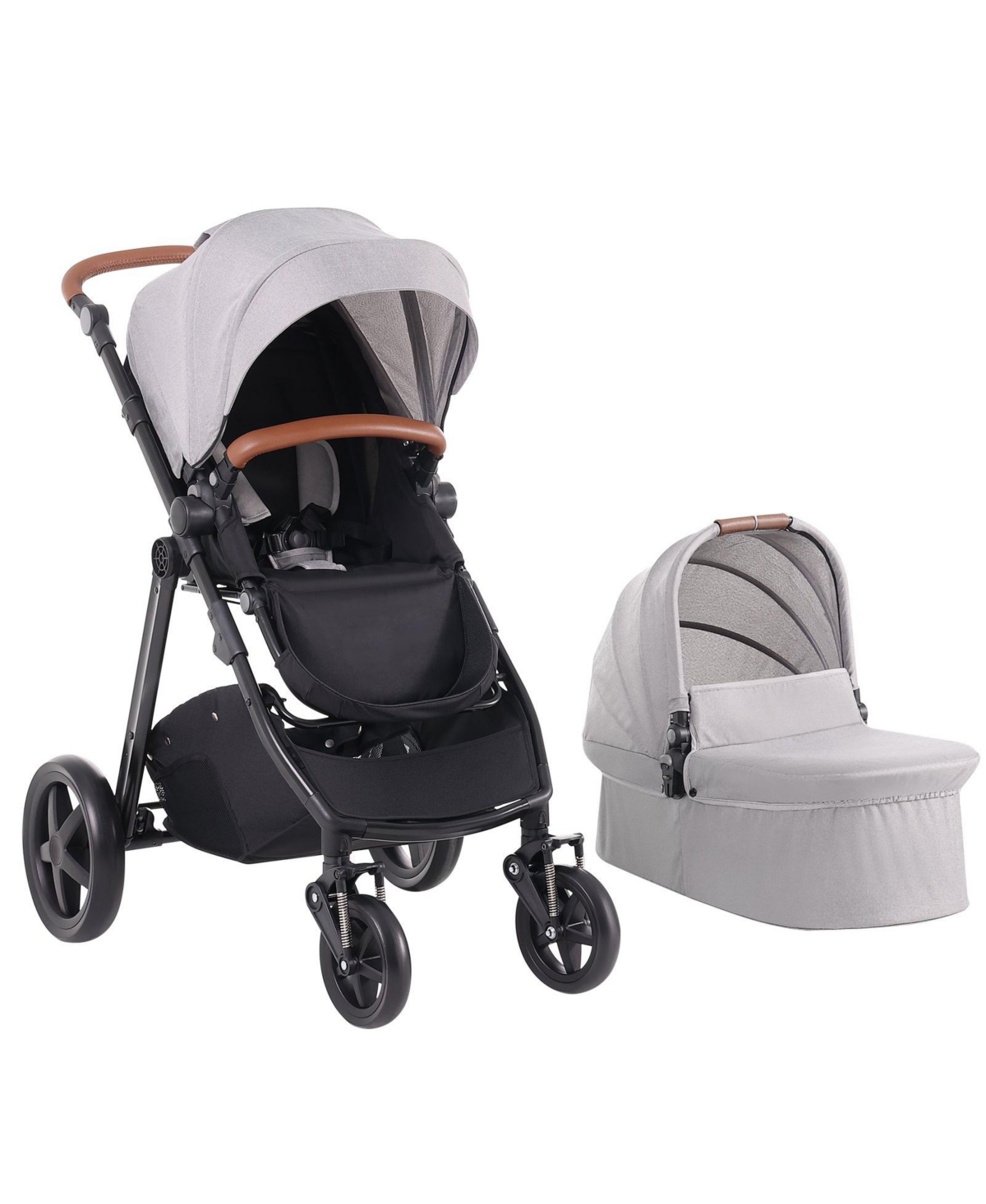 Click here for Slickblue Toddler Stroller Travel System With Bass... prices