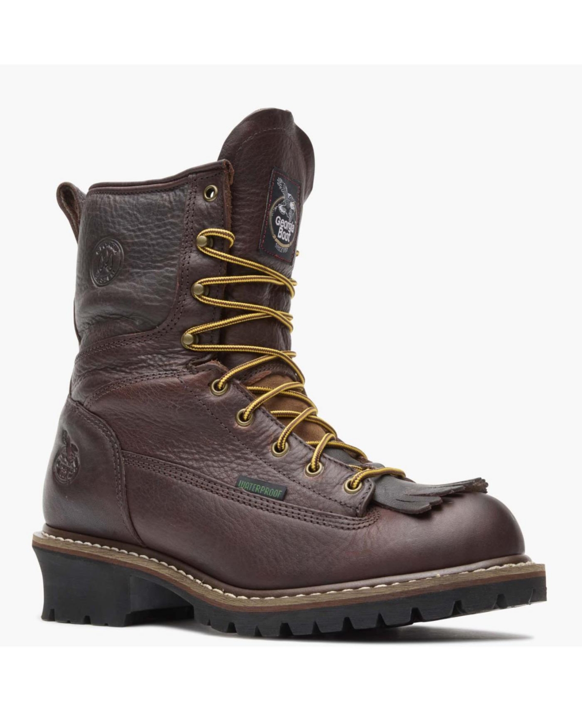 Click here for Georgia Boot Mens Waterproof Logger Boot - Chocola... prices