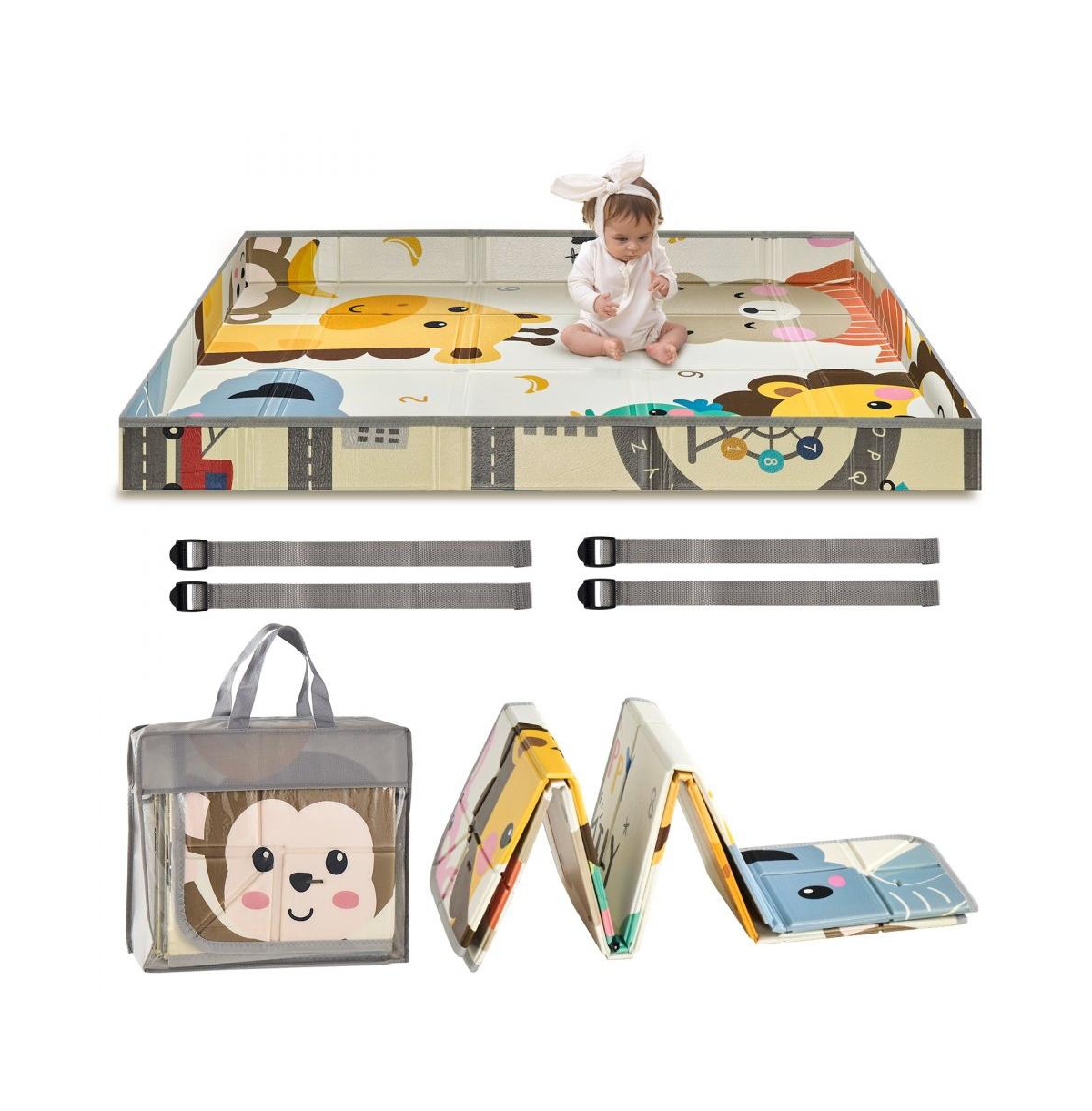 Click here for Baby Play Mat Soft Crawling Floor Playmat Double-S... prices