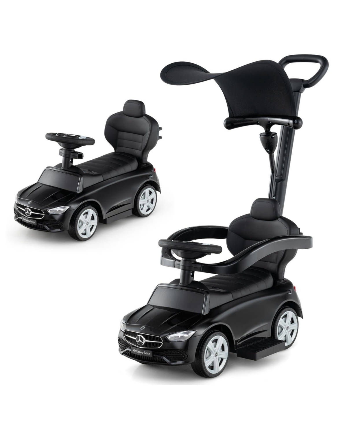 Click here for Mecale 3-in-1 Ride on Push Car Mercedes-Benz Licen... prices