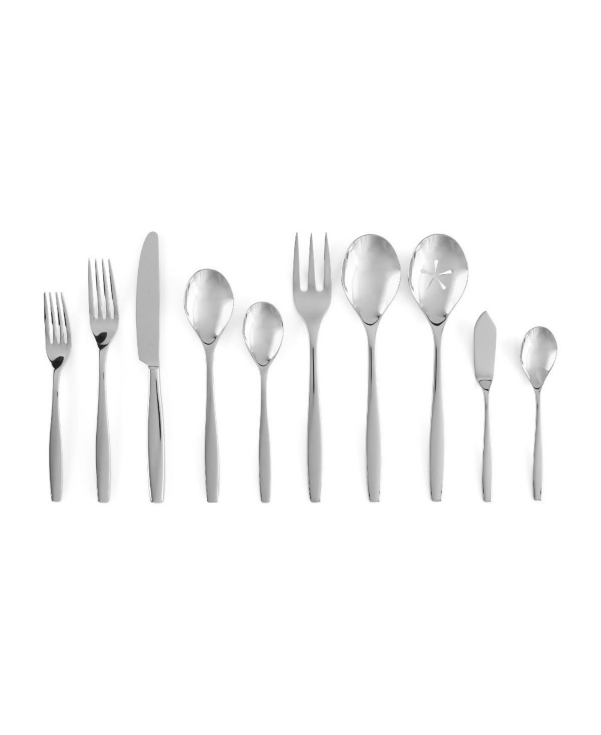 Click here for Nambe Aidan 45-Pc. Flatware Set  Service for 8 - S... prices
