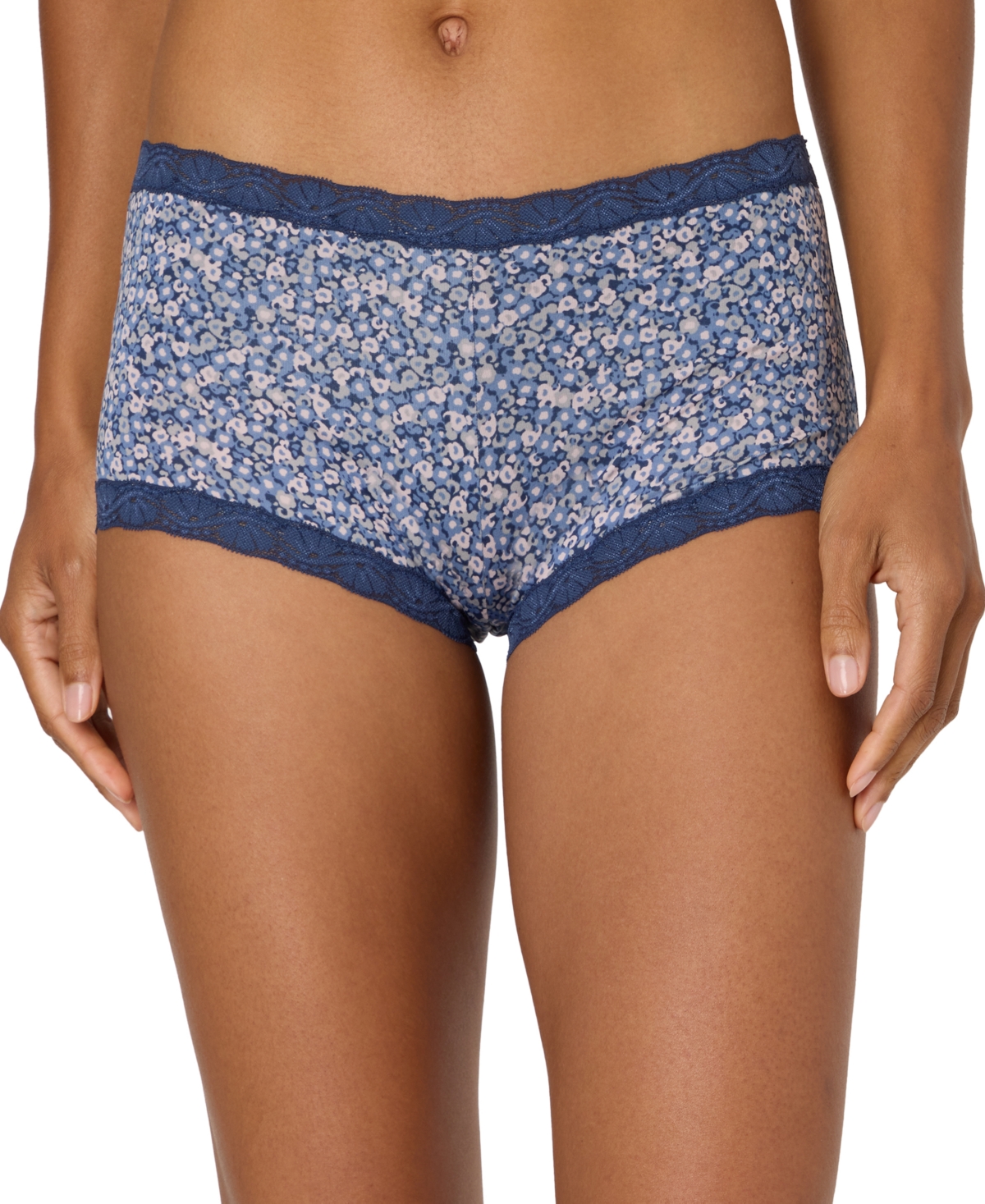 Click here for Maidenform Lace Trim Microfiber Boyshort Underwear... prices