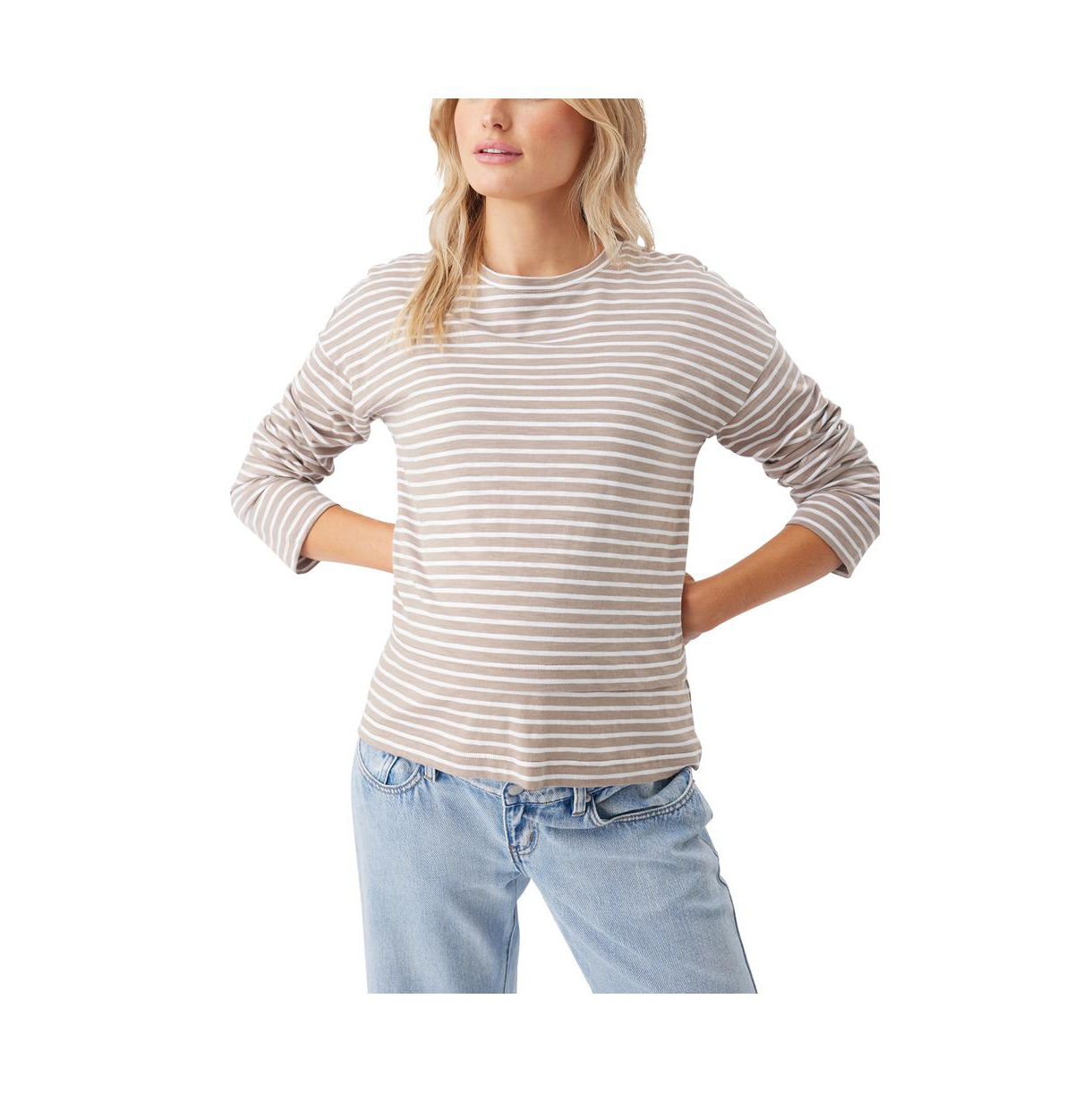 Click here for Ripe Maternity Maternity Claudette L/S Nursing Top... prices
