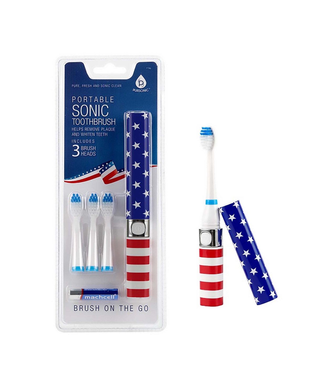 Click here for Portable Electric Toothbrush - White prices