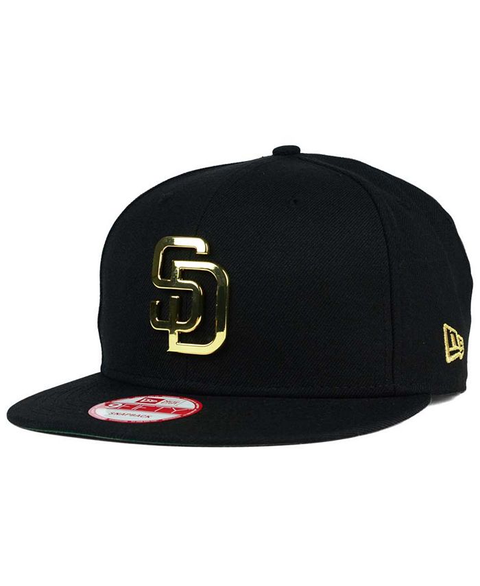 New Era San Diego Padres League O'Gold 9FIFTY Snapback Cap - Macy's