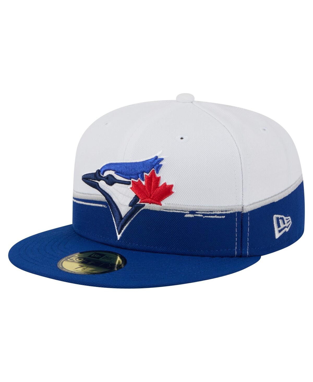 Click here for New Era Mens Blue/White Toronto Blue Jays Paint St... prices