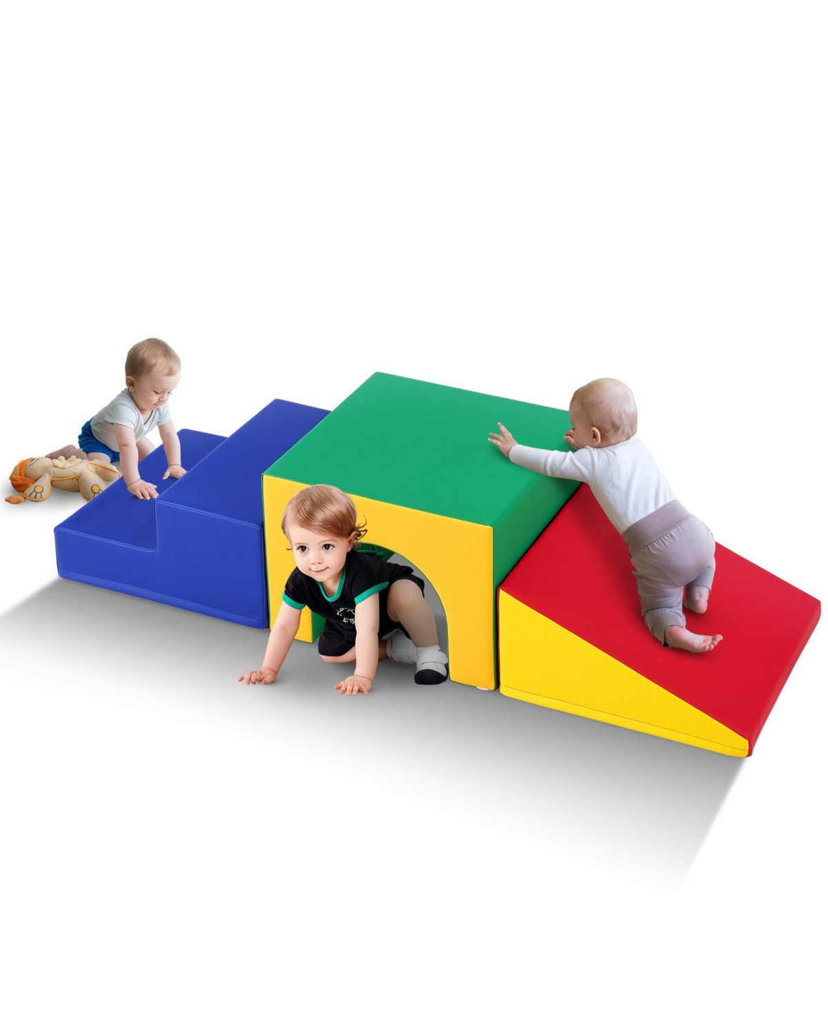 Click here for Slickblue Toddler 3 Piece Foam Tunnel Climber Set... prices