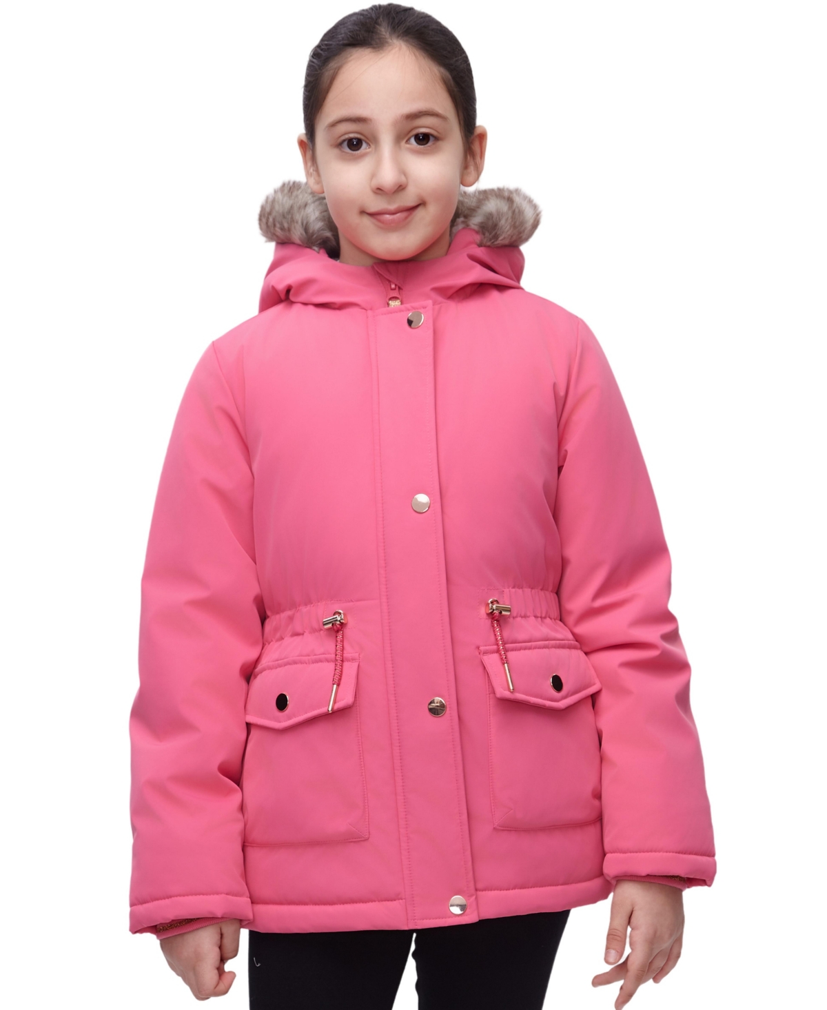 Click here for Rokka&Rolla Girls Sherpa Fleece Lined Parka Coat 4... prices