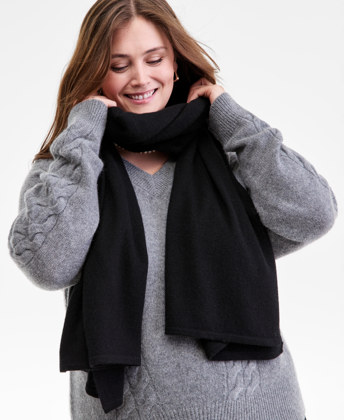 Click here for Charter Club 100 Cashmere Oversized Scarf  Macys E... prices