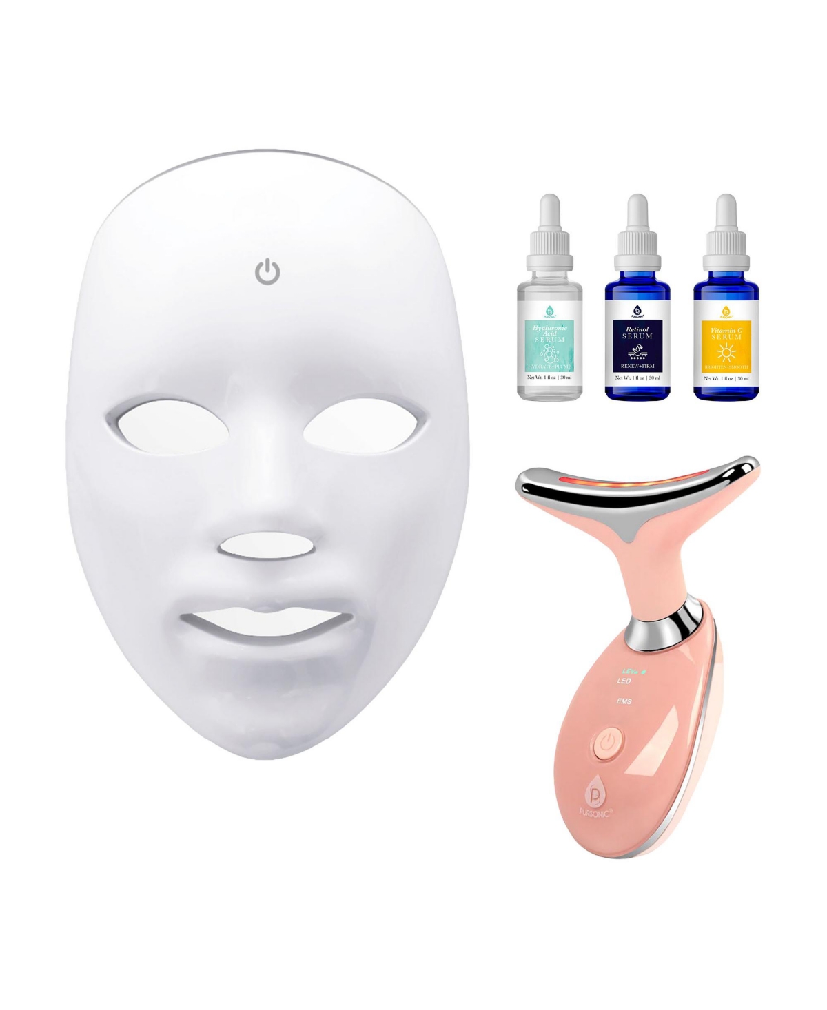Click here for Pursonic Complete Led Skincare Bundle â 7-in-1 L... prices