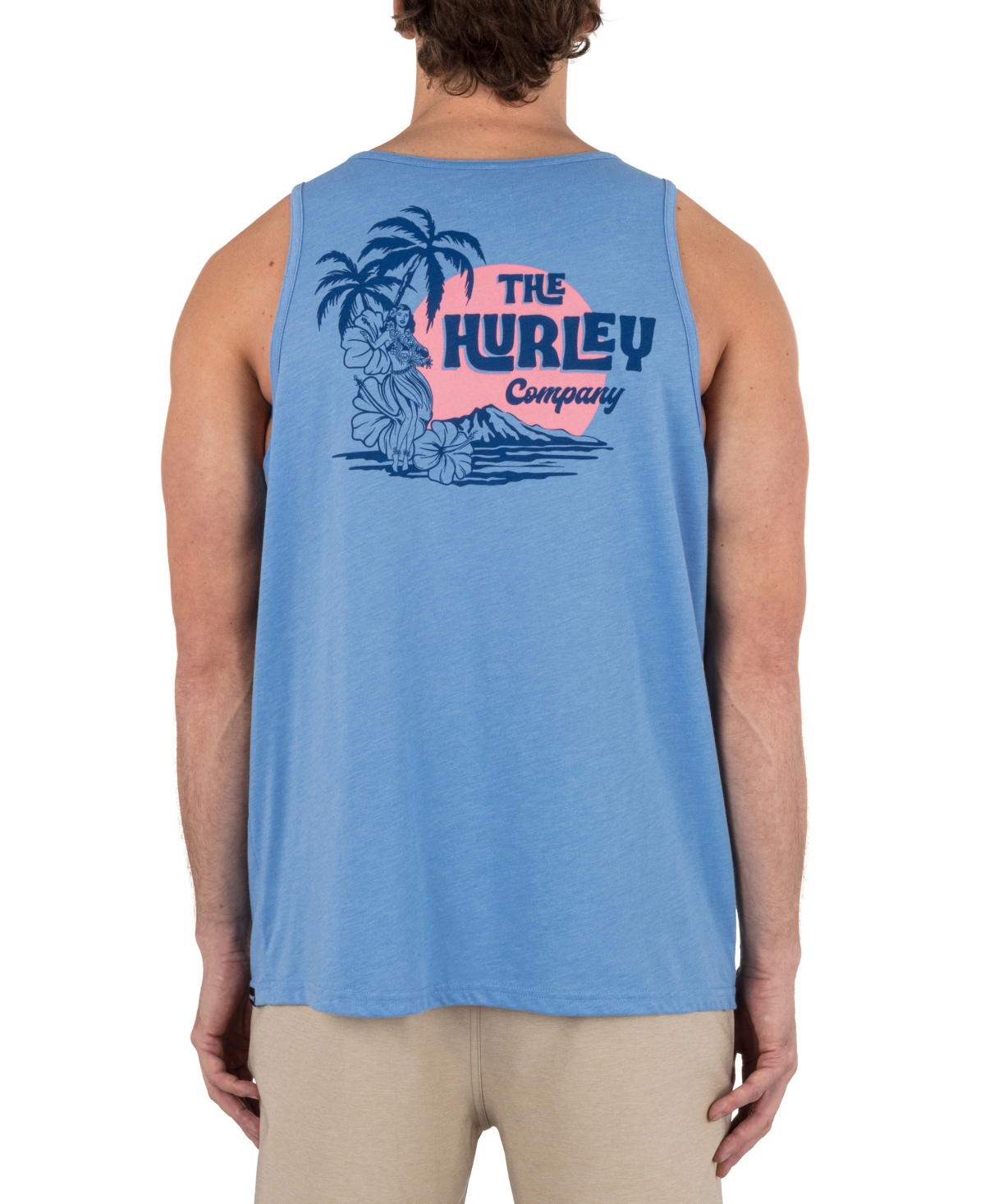 Click here for Hurley Mens Hula Hula Tank Top - Aquifer heather prices