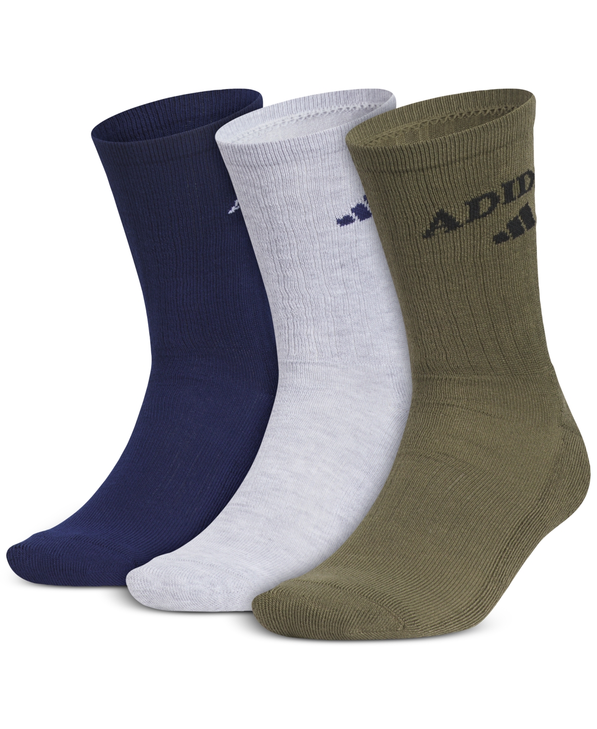 Click here for adidas Mens Foundation Sport 3-Pk. Crew Socks - Da... prices