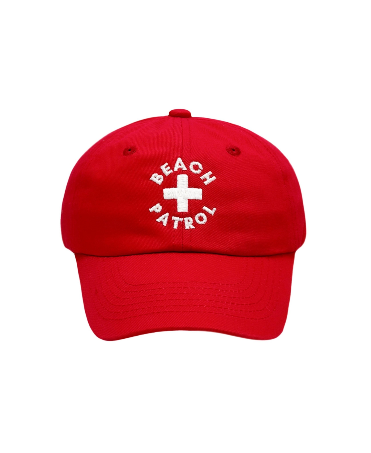 Click here for Bits & Bows Boys Beach Patrol Baseball Hat - Red prices