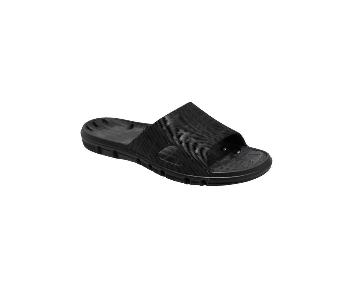 Click here for Womens Pvc Slide Sandal - Black prices