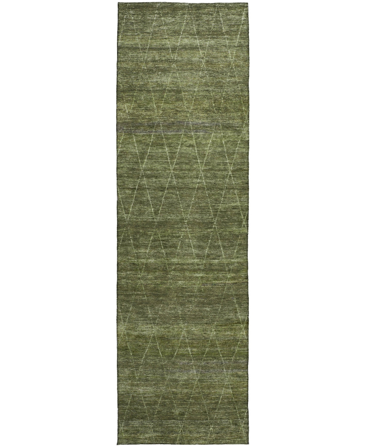 Click here for Dalyn Burano BU3 23x76 Runner Area Rug - Olive prices