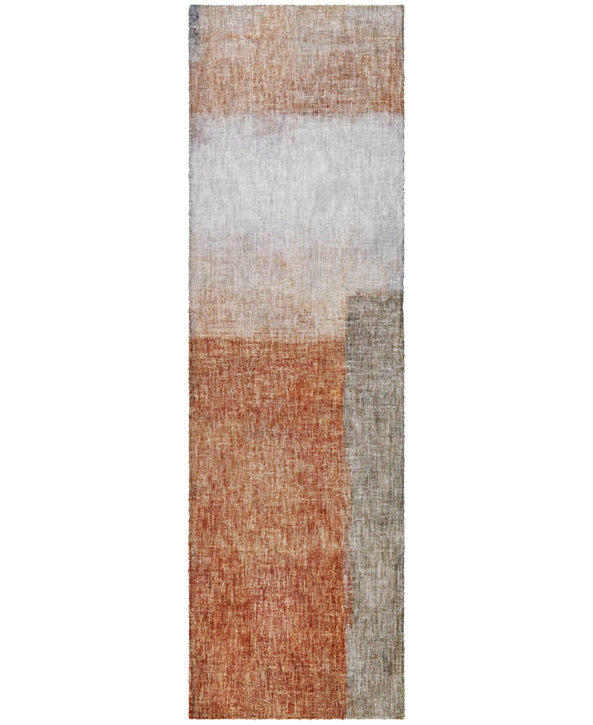 Dalyn Boca BO1 23x76 Runner Area Rug - Orange