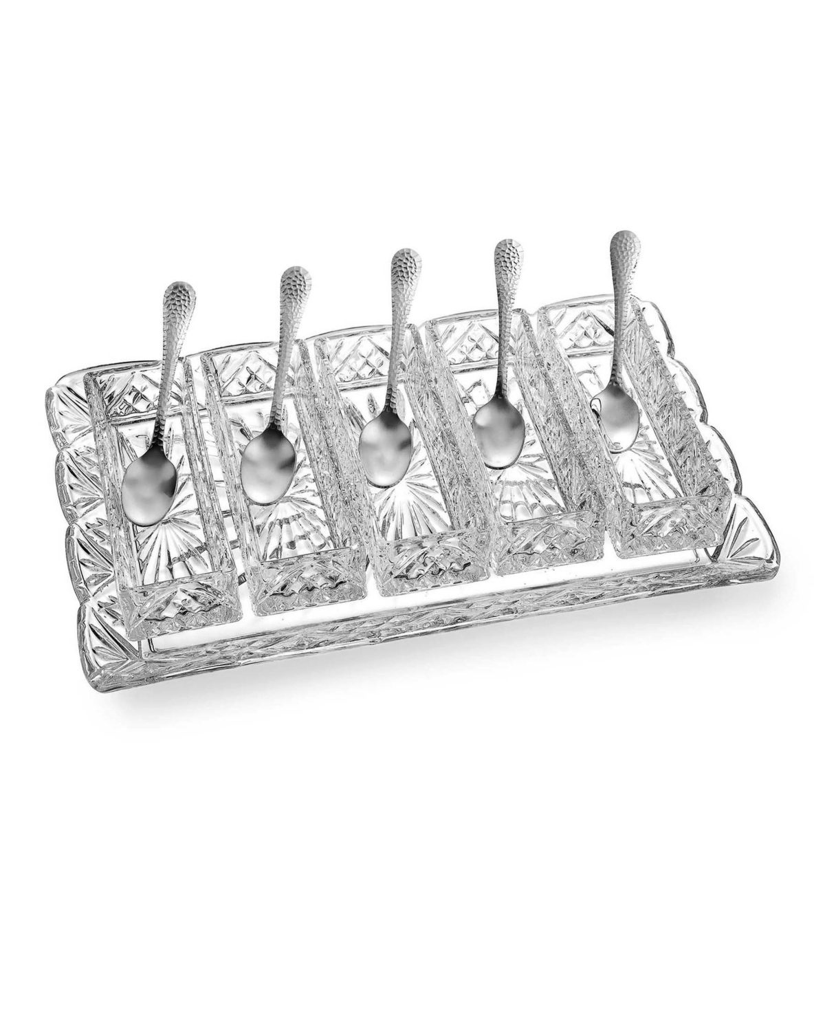 Click here for Godinger Dublin Multi 2 Piece Serving Set with Tra... prices