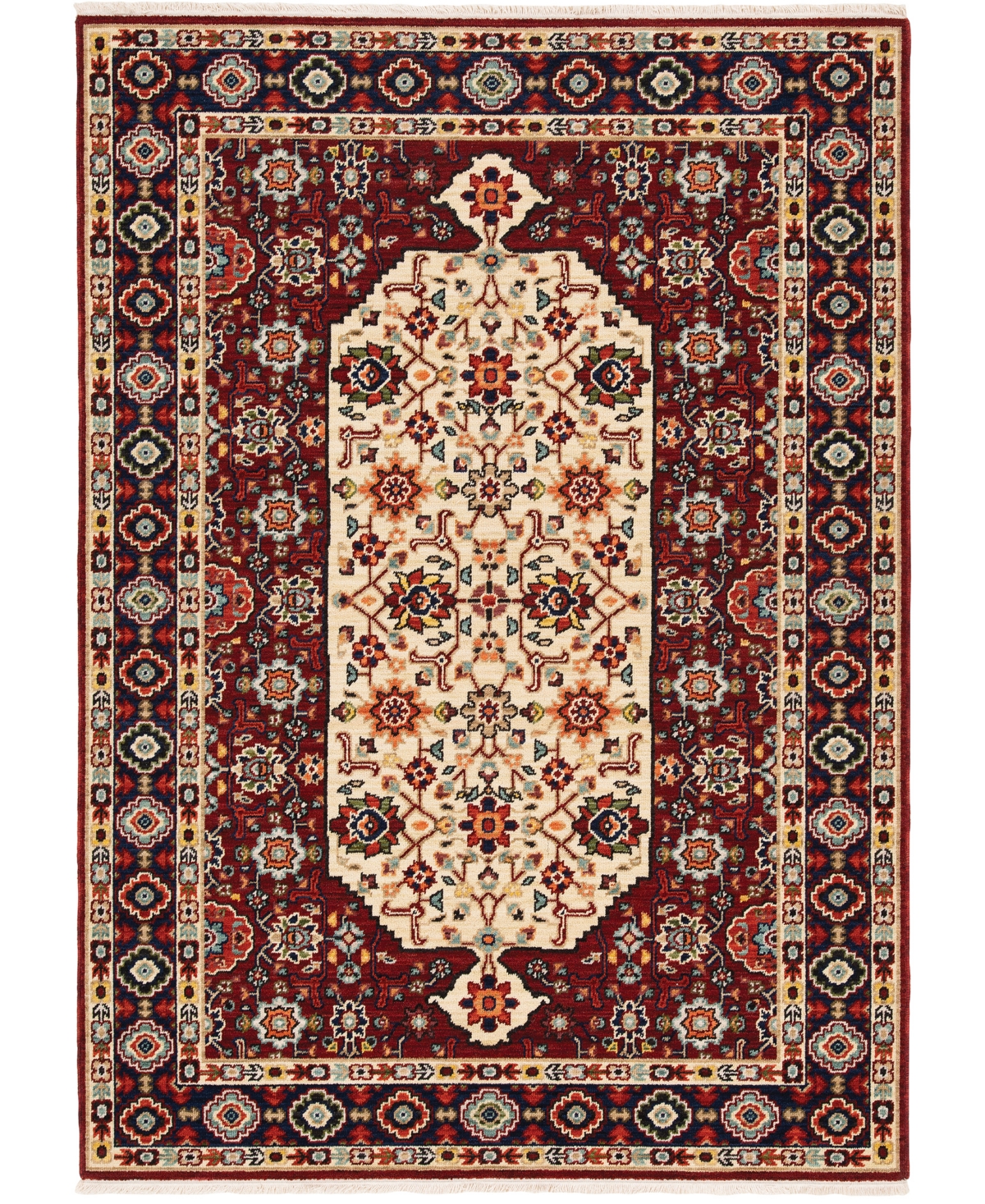 Click here for Oriental Weavers Lilihan 1802W 710x1010 Area Rug -... prices