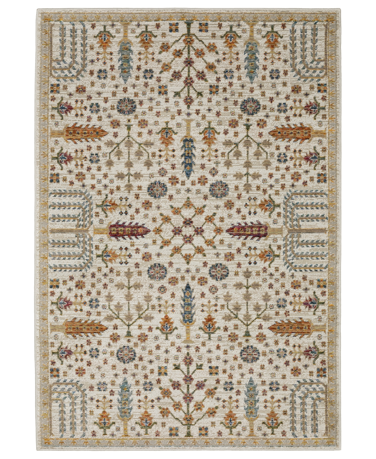 Click here for Oriental Weavers Andorra 2449B 53x73 Area Rug - Iv... prices