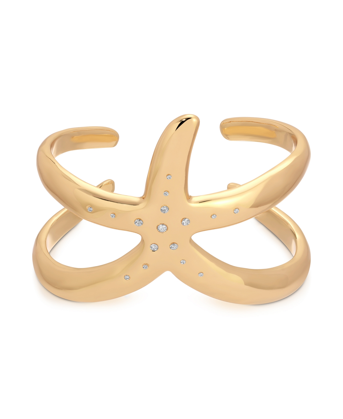 Click here for Ettika Starfish Luxe Cuff Bracelet - Gold prices
