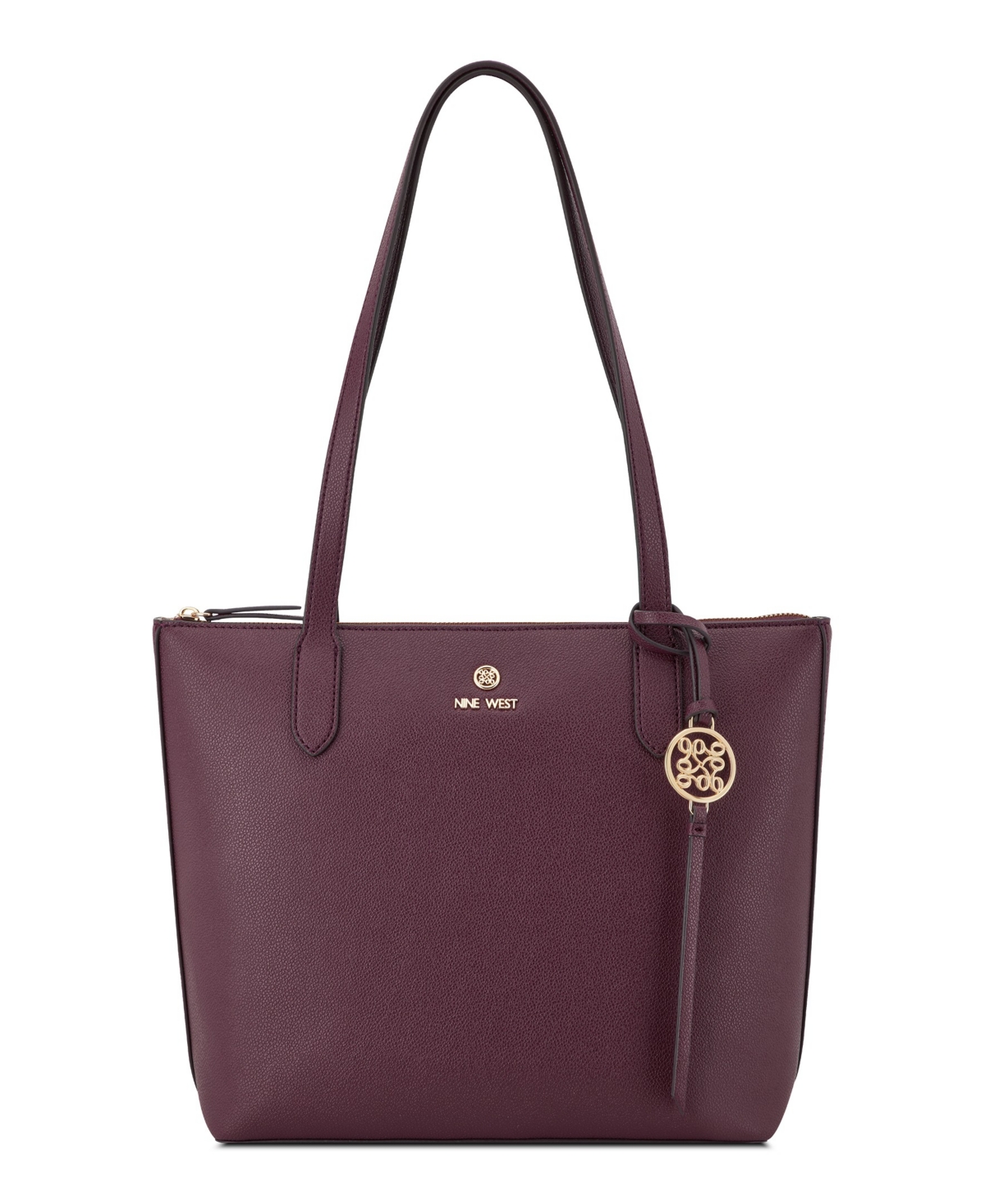 Click here for Nine West Raegan Top Zip Mini Tote Bag - Boysenber... prices