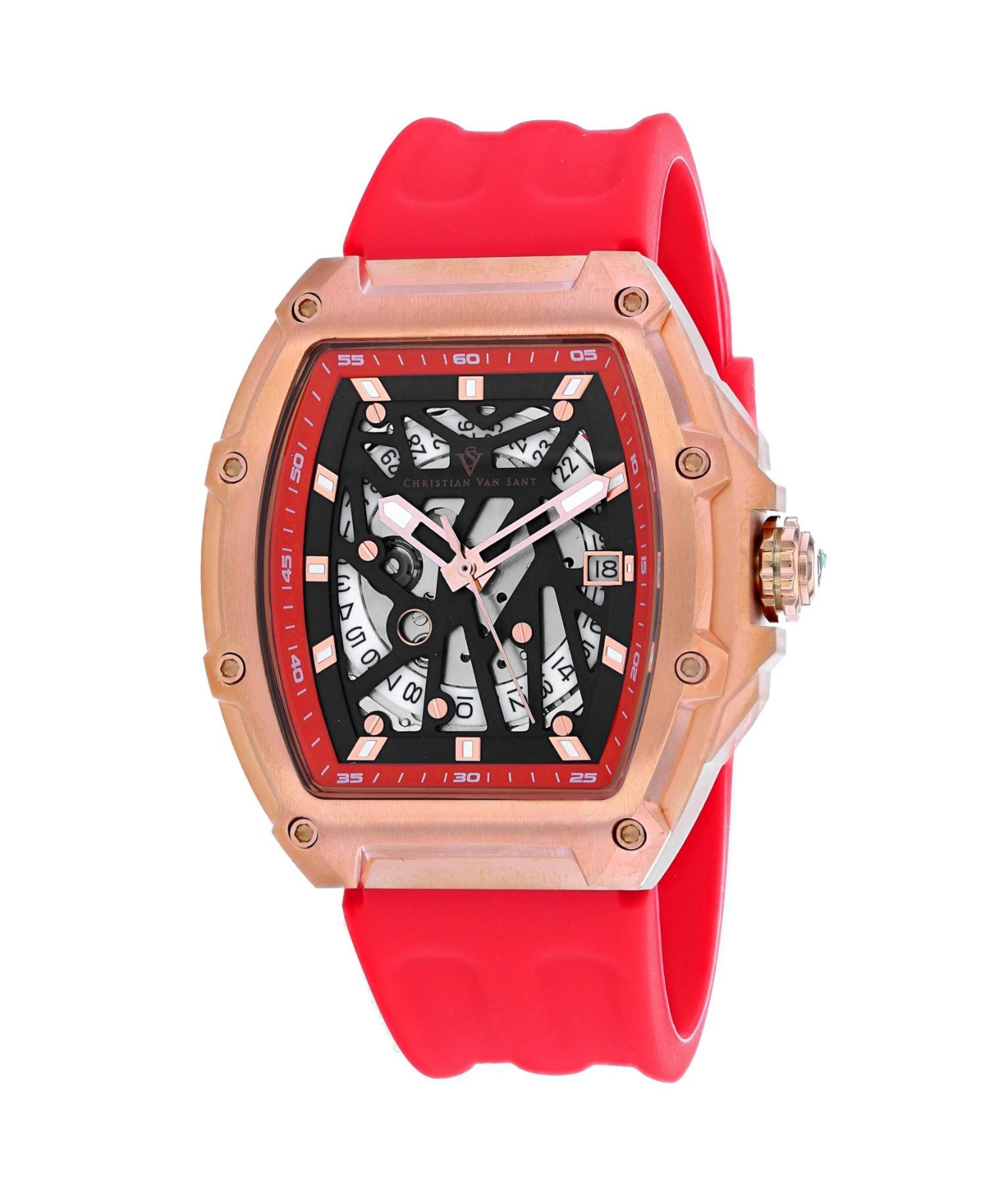 Click here for Christian Van Sant Mens Odyssey Black Dial Watch -... prices