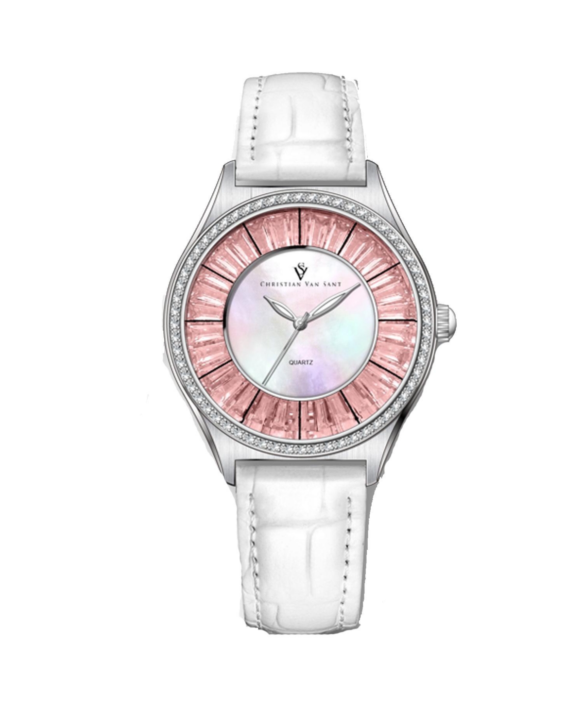 Click here for Christian Van Sant Womens Luna Mother of pearl Dia... prices