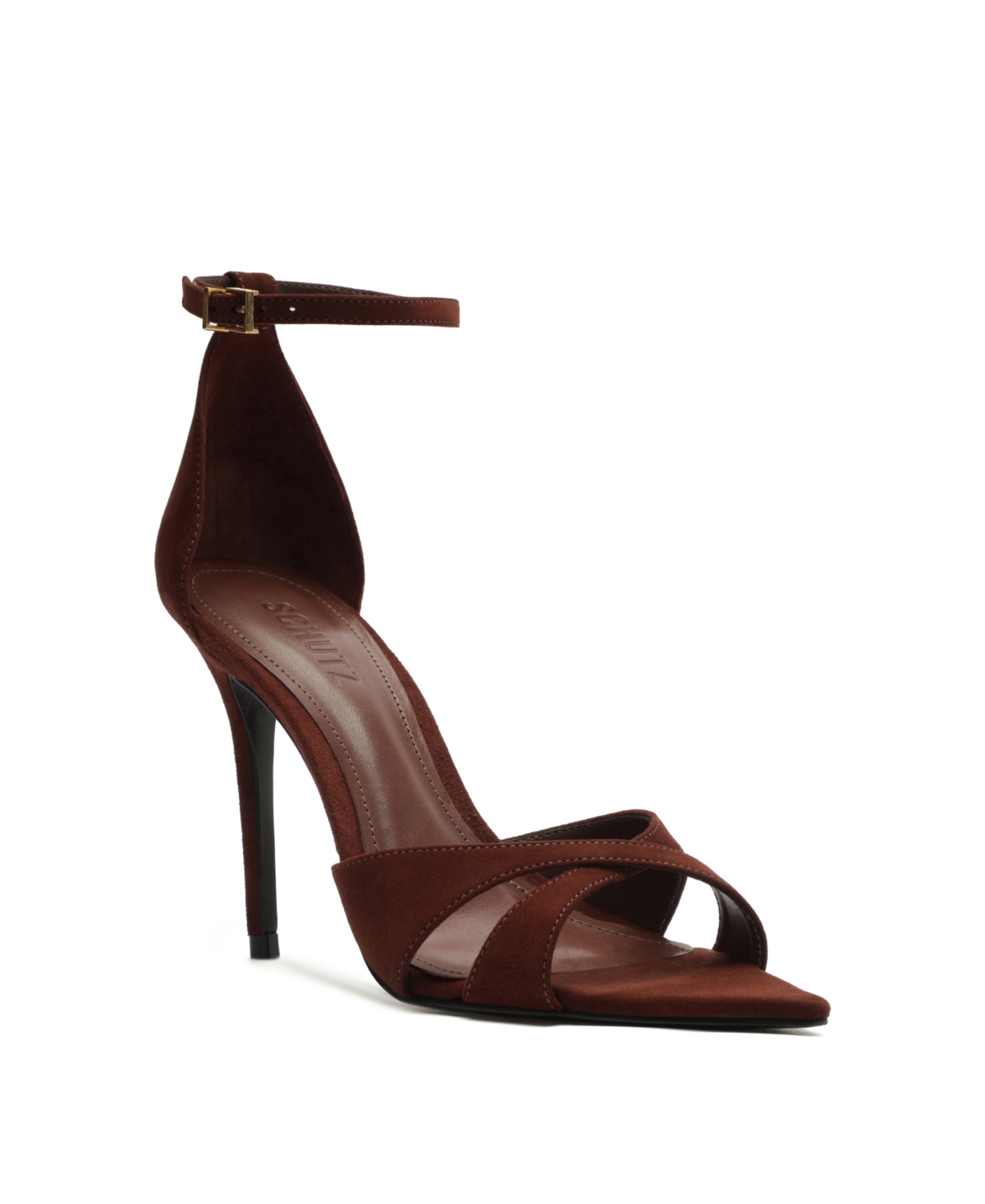 Click here for Schutz Womens Hilda Leaf Strappy Pointy Toe Sandal... prices