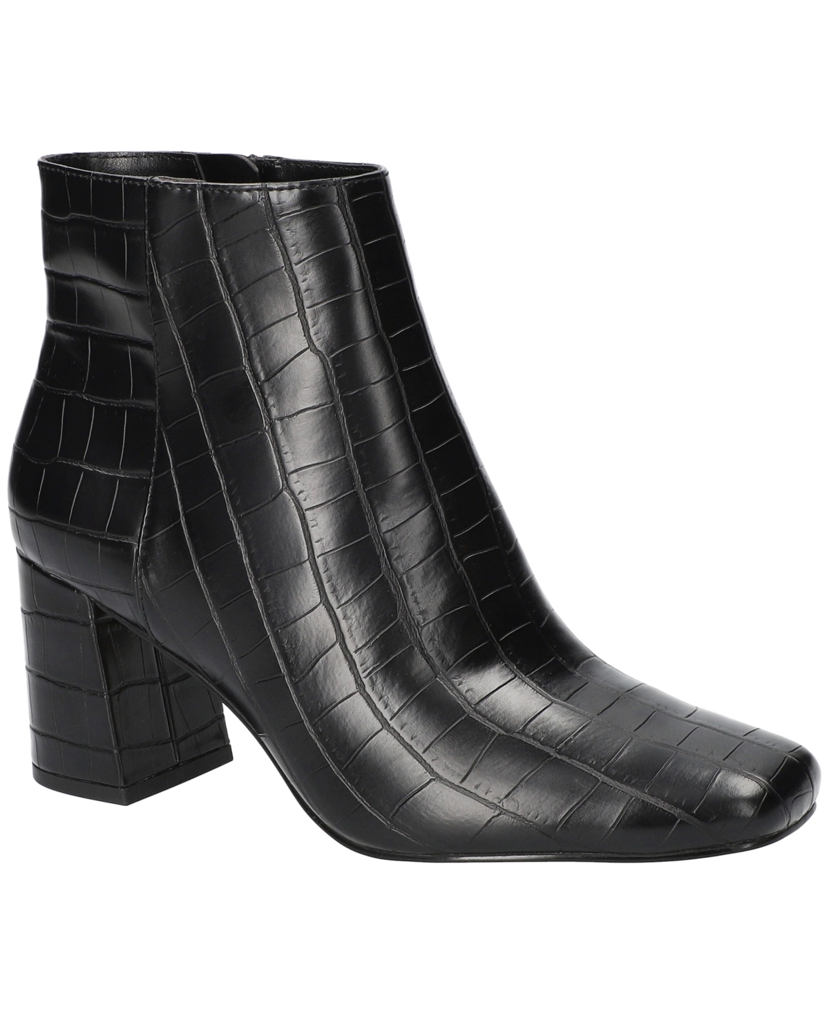 Click here for Bella Vita Womens Square Toe Ankle Booties - Black... prices