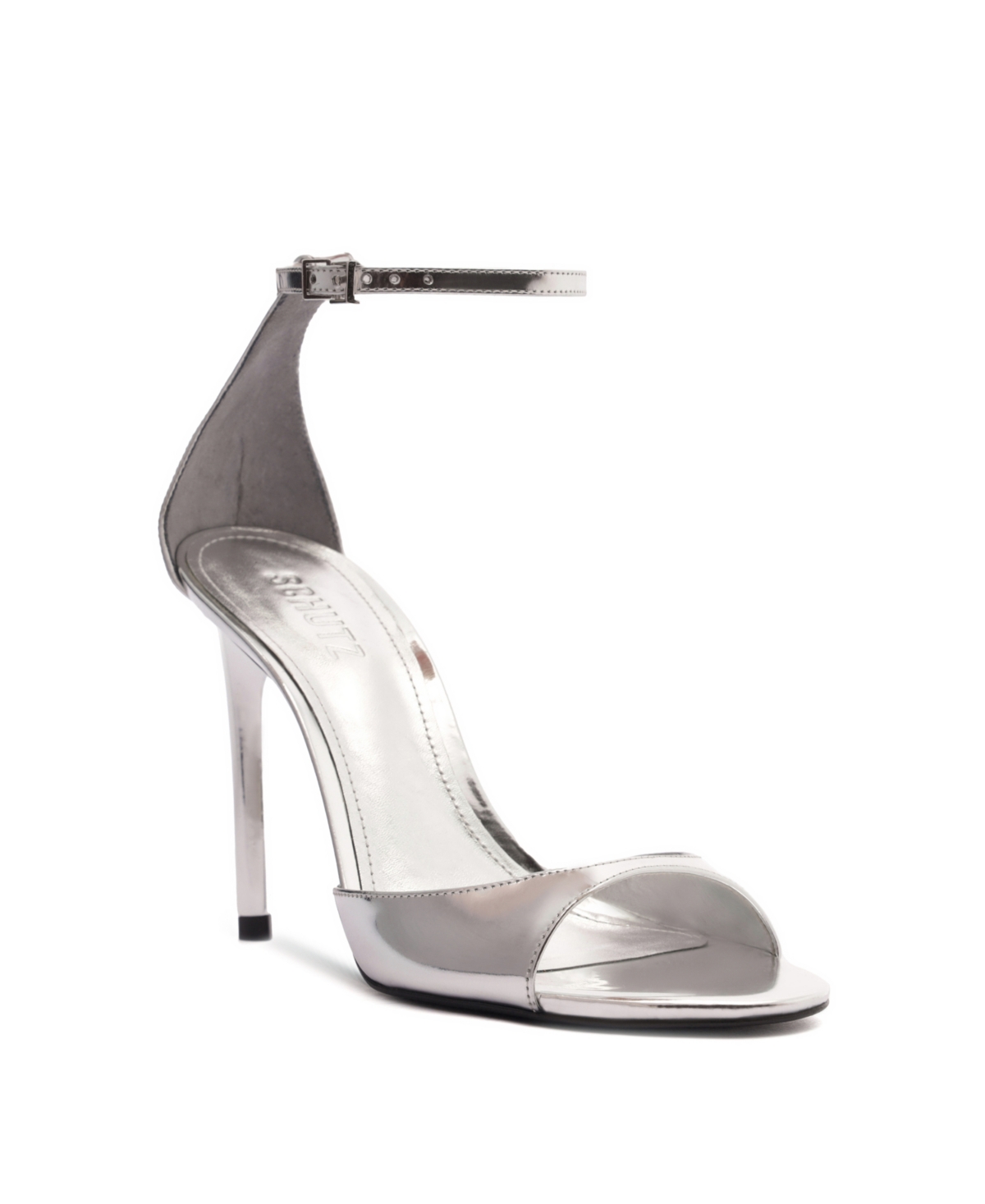 Click here for Schutz Womens Scarlett Stiletto Sandals - Prata prices