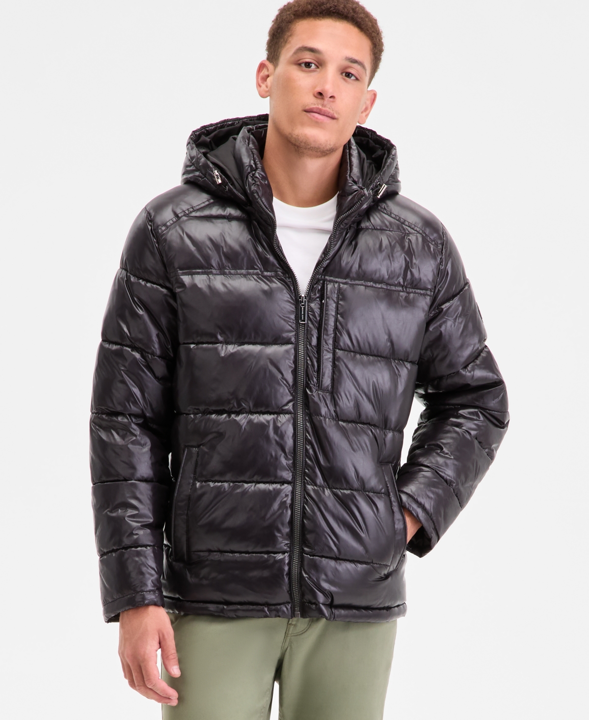 Click here for Michael Kors Mens Puffer Jacket - Black prices