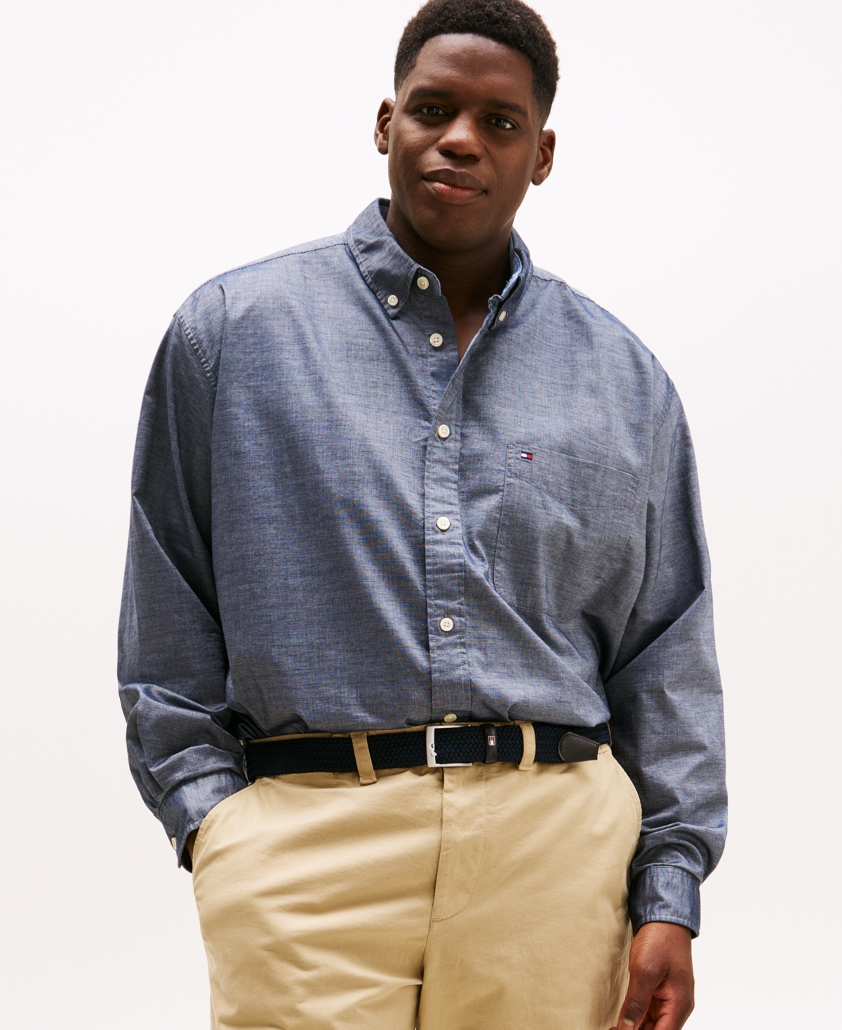 Click here for Tommy Hilfiger Mens Big & Tall Classic-Fit Stretch... prices