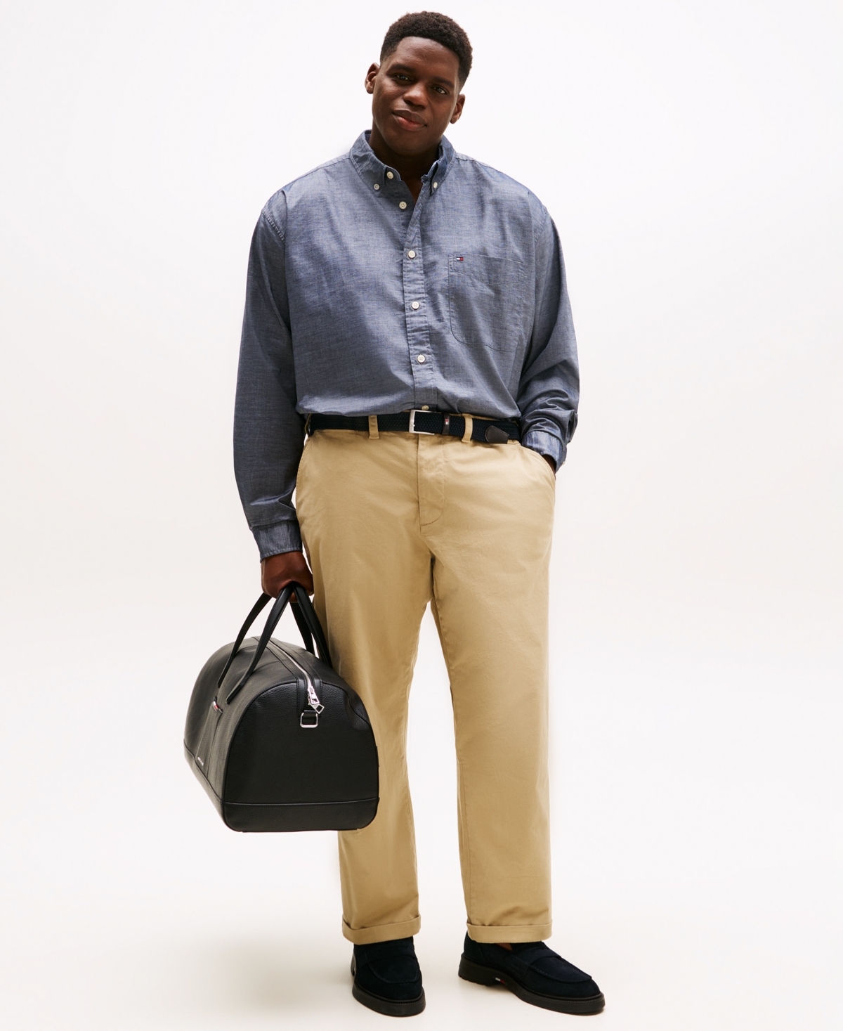 Click here for Tommy Hilfiger Mens Big & Tall Classic-Fit Stretch... prices