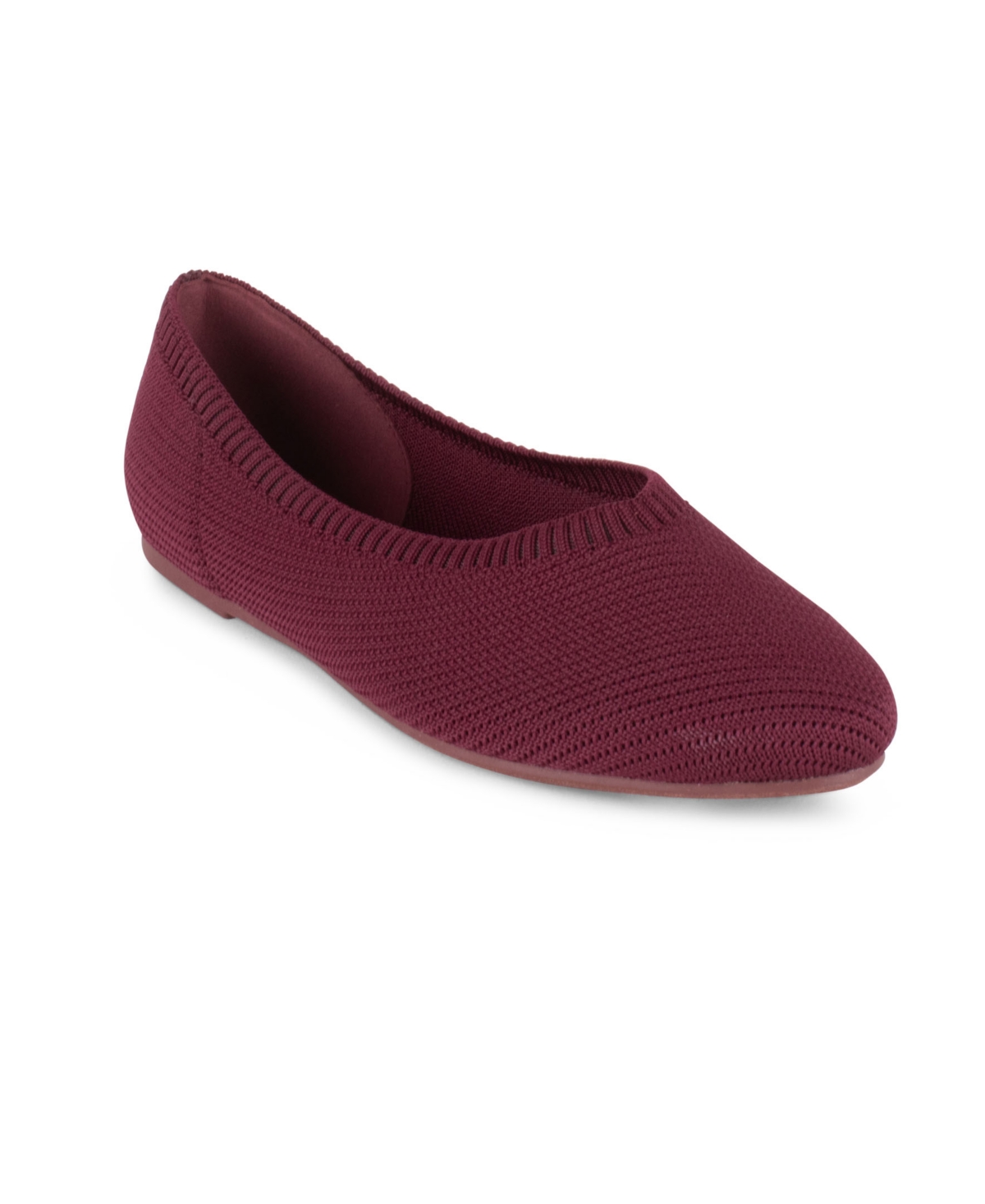 Click here for Tahari Womens Martinique Knit Slip-On Flats - Burg... prices