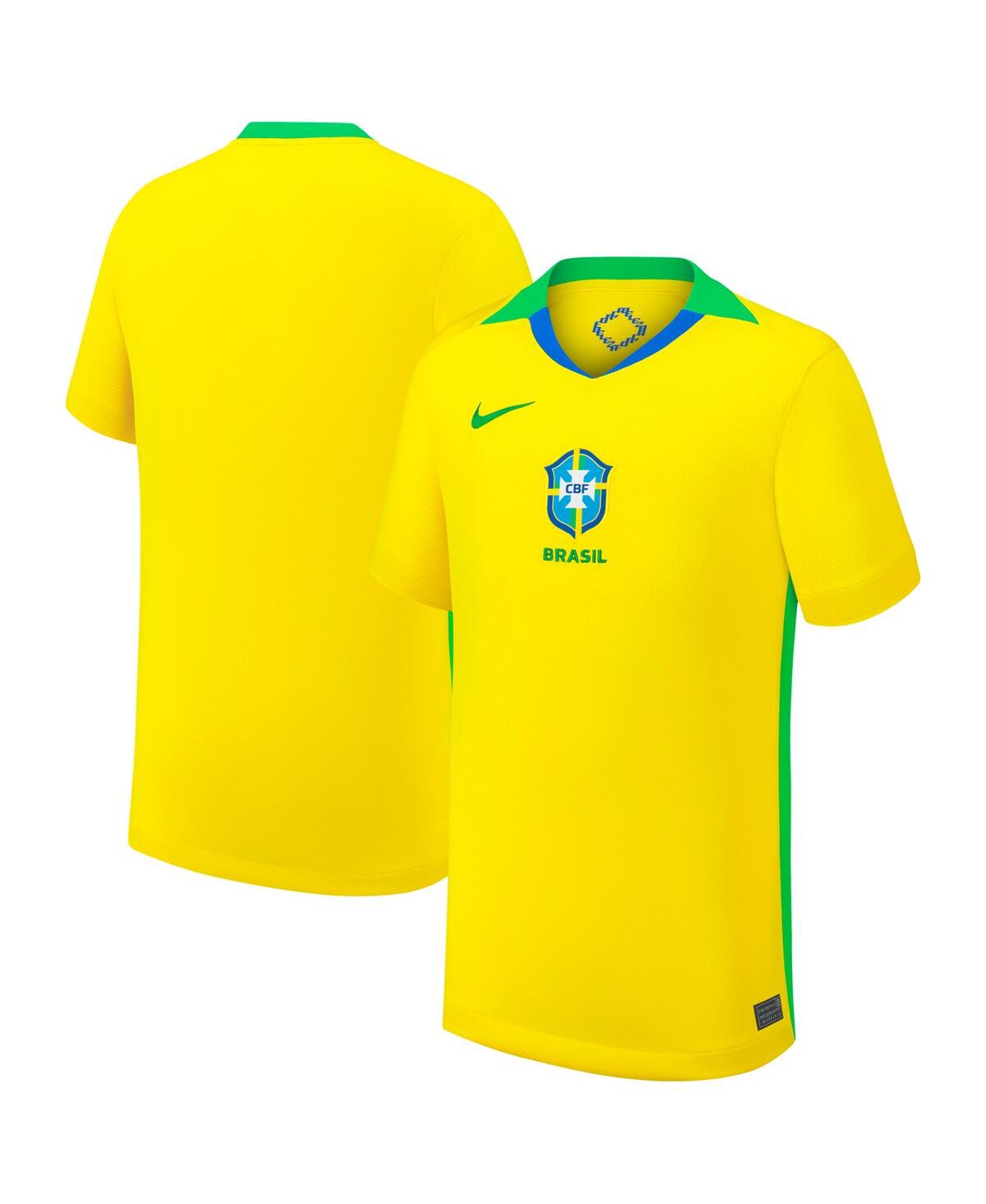 Click here for Nike Big Boys and Girls Yellow Brazil Womens Natio... prices