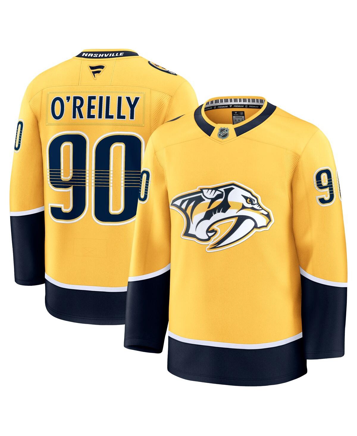 Click here for Fanatics Mens Ryan OReilly Yellow Nashville Predat... prices