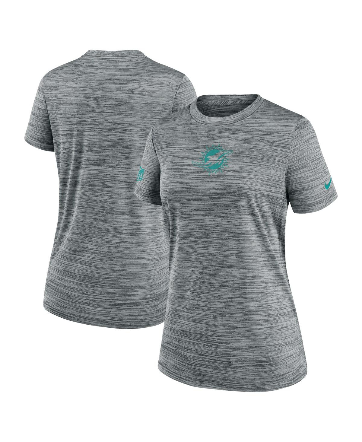 Click here for Nike Womens Gray Miami Dolphins Sideline Velocity... prices