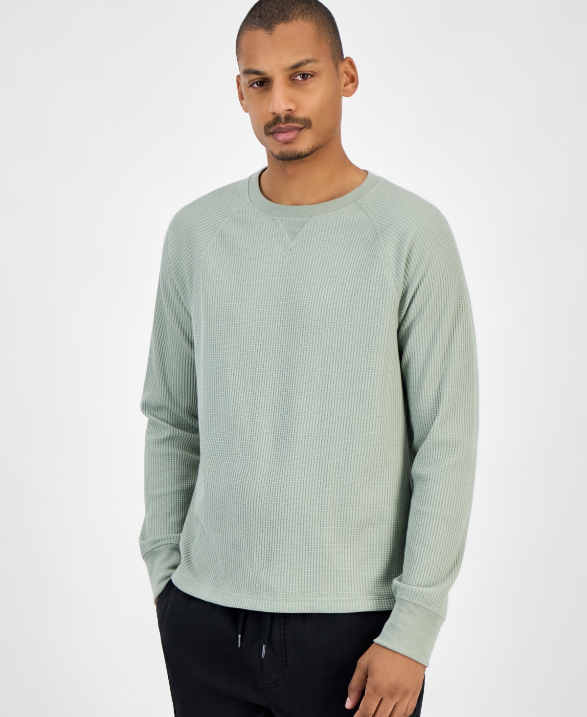 Click here for Sun + Stone Mens Waffle-Knit Thermal Shirt  Macys... prices