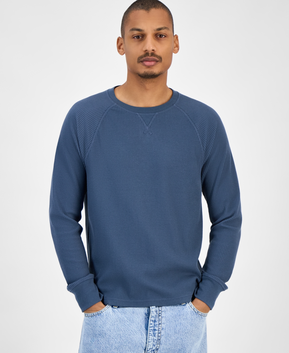 Click here for Sun + Stone Mens Waffle-Knit Thermal Shirt  Macys... prices