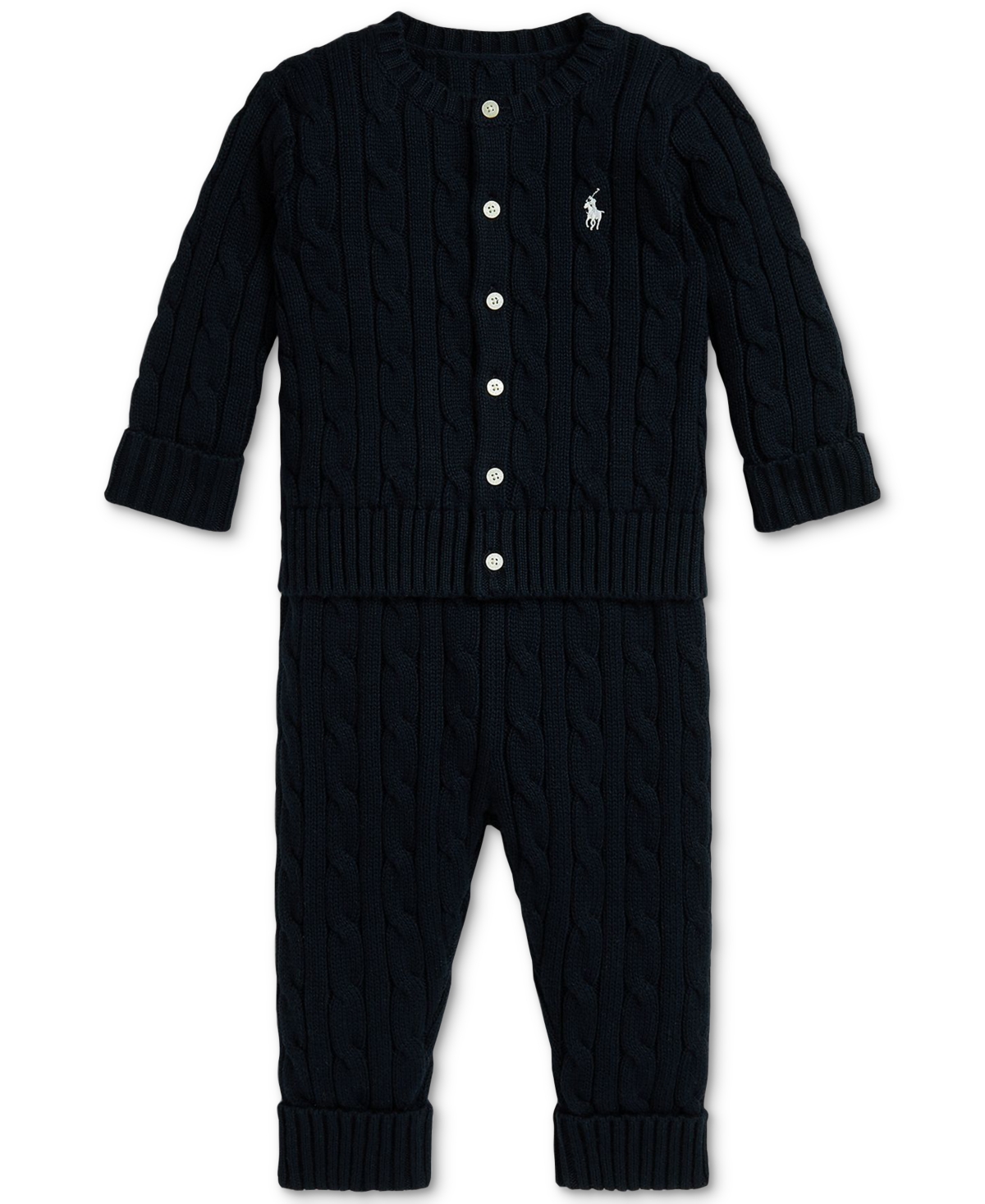 Click here for Polo Ralph Lauren Baby Boys Sweater Cardigan & Pan... prices
